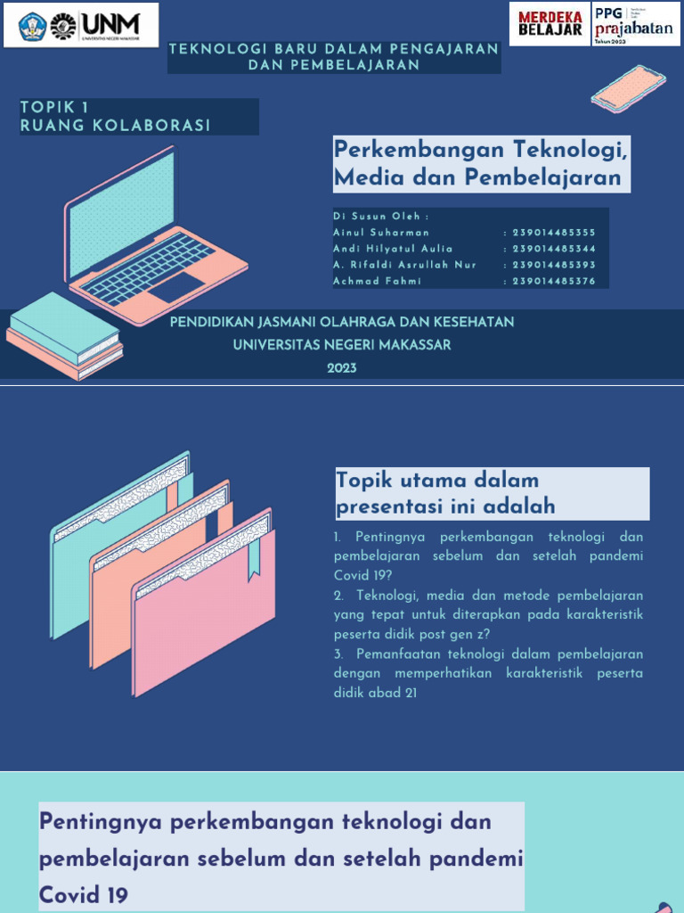 Topik 1 Ruang Kolaborasi Teknologi Baru Dalam Pengajaran Dan ...