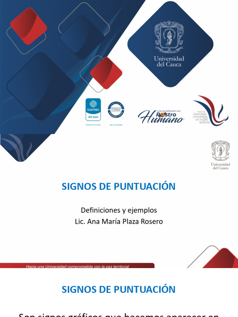 Signos de Puntuación: Guía Completa | PDF | Coma | Puntuación