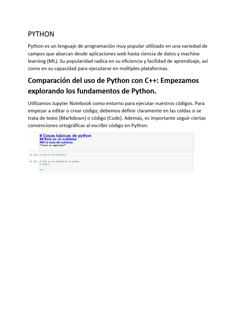 Python | PDF | Python (lenguaje de programación) | C Python | PDF | Python (lenguaje de programación) | C