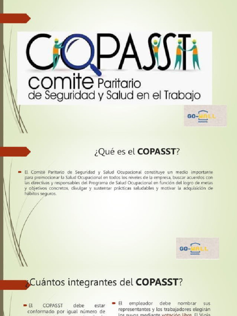 1.1.7 Capacitacion Del Copasst - PPTX - 20240425 - 203903 | PDF