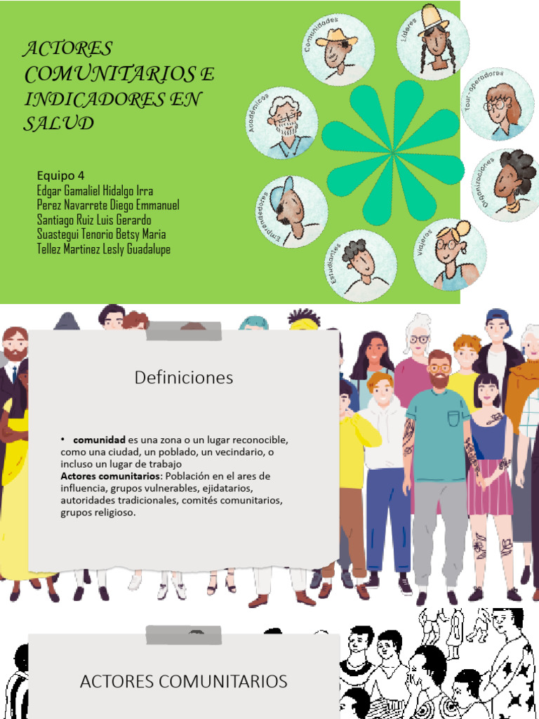 Actores Comunitarios | PDF | Comunidad | Psicología Social