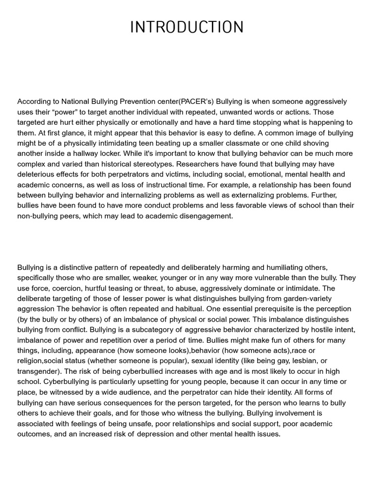 Document-1.docx 20240414 162945 0000 | PDF | Cyberbullying | Bullying