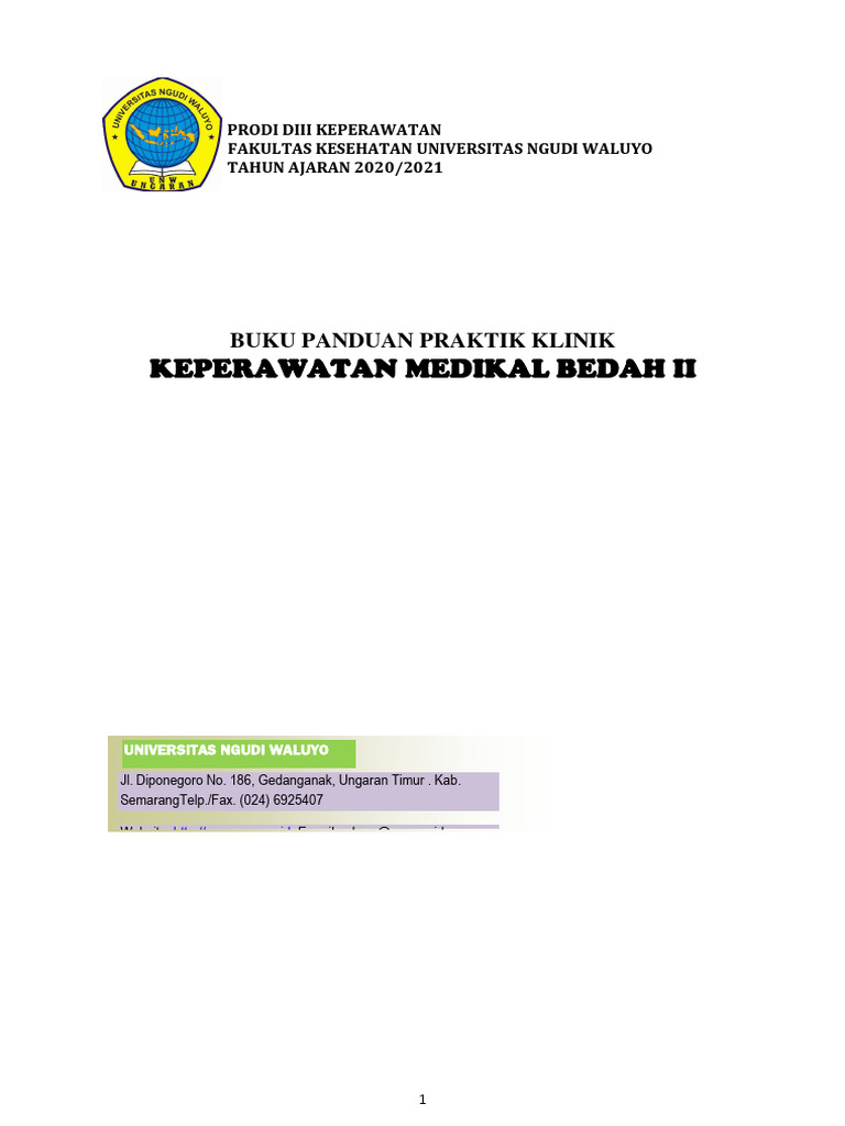 Panduan PKK KMB Ii 2021 | PDF