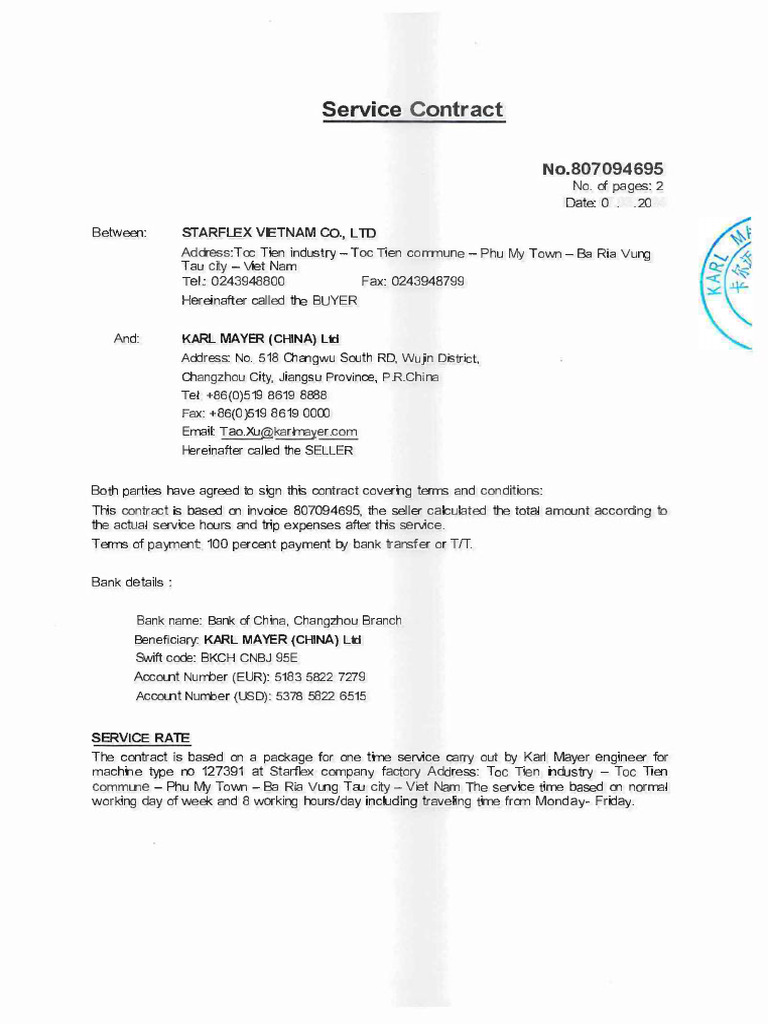 Service: Ontract | PDF | Economies | Business