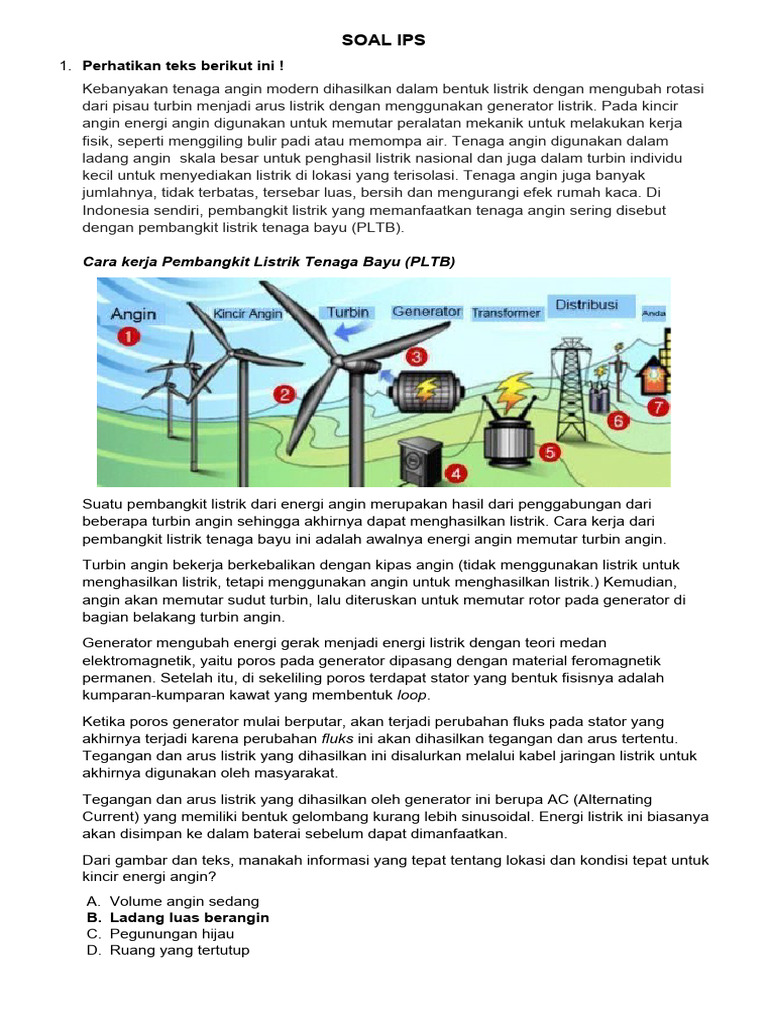 Soal Ips Lomba Sains 2021 Kunci Jawaban | PDF