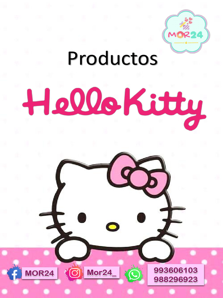 Catálogo Mor24 - Hello Kitty | PDF | Hogar, jardinería y bricolaje