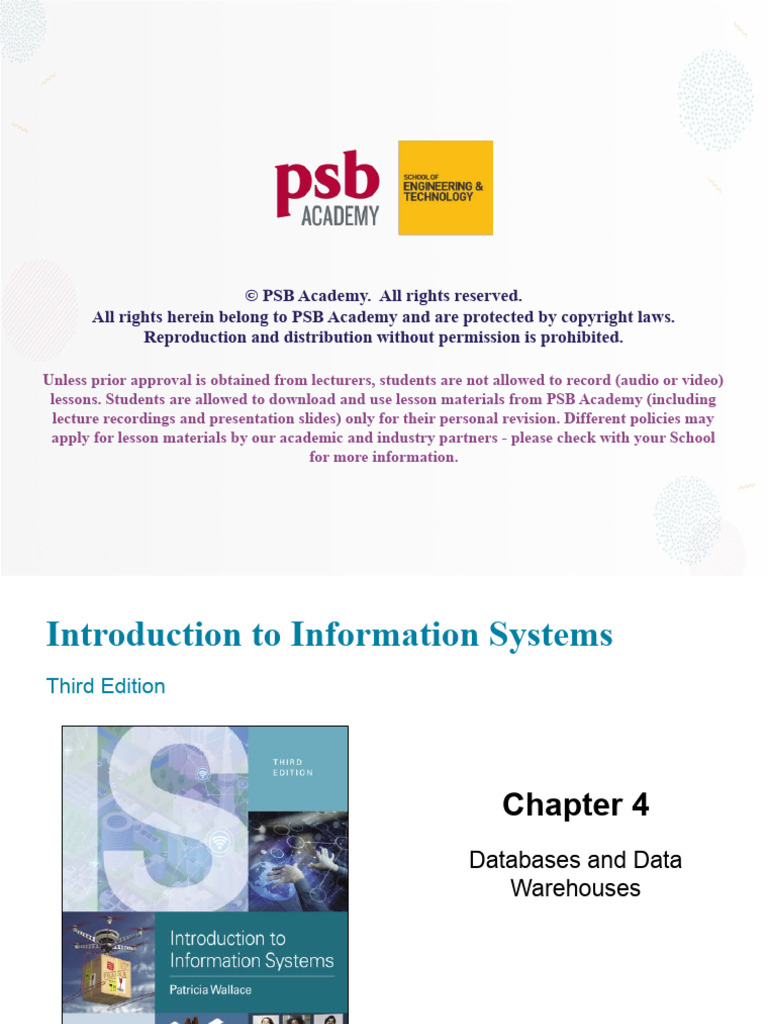 TOPIC 4 Databases and Data Warehouses | PDF | Databases | Relational Database
