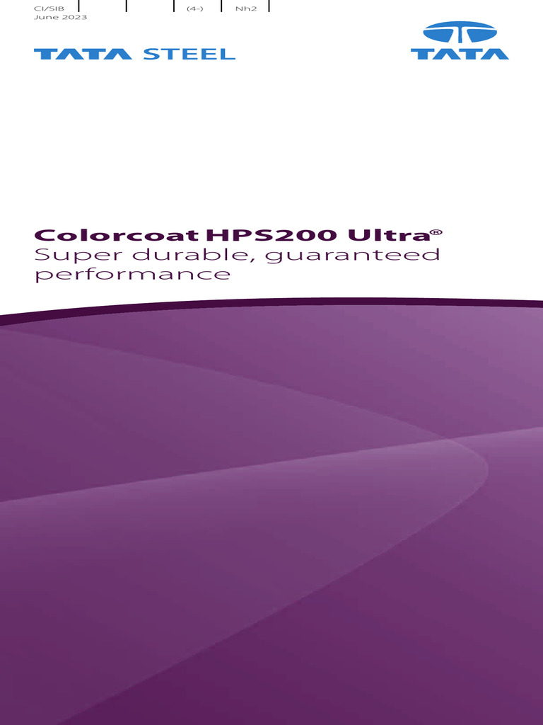 Colorcoat HPS200 Ultra Colourcard | PDF | Corrosion | Metals