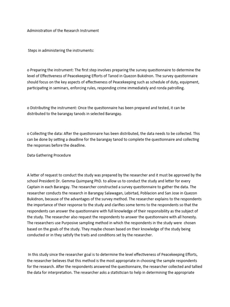 Administration-WPS Office | PDF | Survey Methodology | Questionnaire