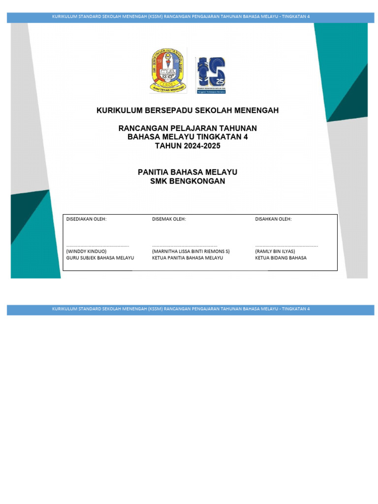 RPT BM T4 2024-2025 | PDF