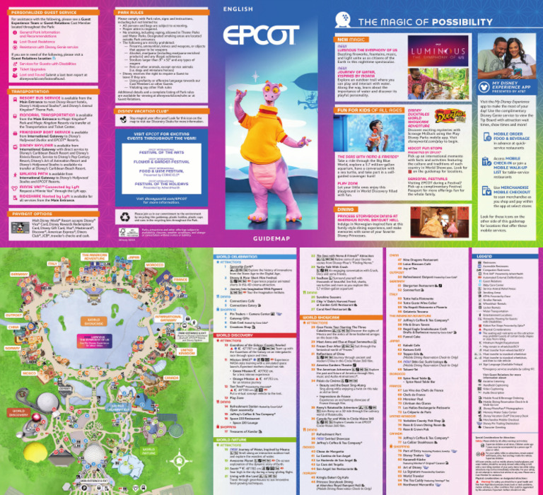 EPCOT-guidemap 120523 ENG | PDF