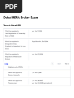 RERA Exam Question Bank and Answers | PDF | Private Law