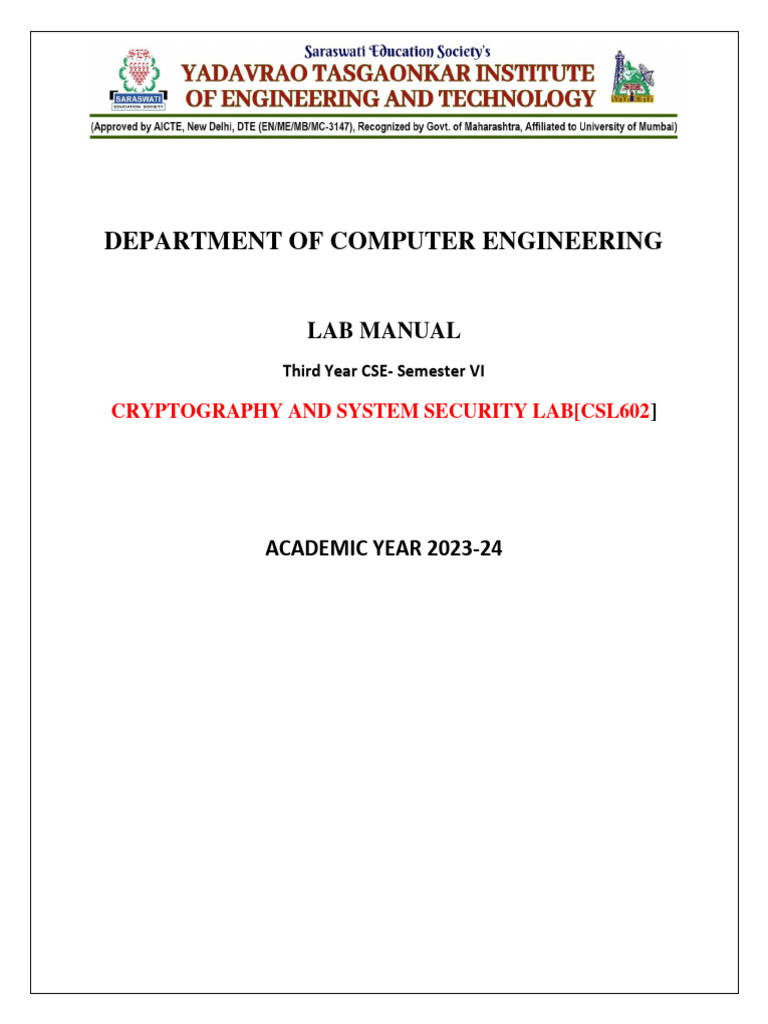 Css Lab Manual | PDF | Denial Of Service Attack | Cryptography Css Lab Manual | PDF | Denial Of Service Attack | Cryptography