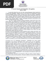 Invitation Letter For Induction Ceremony | PDF