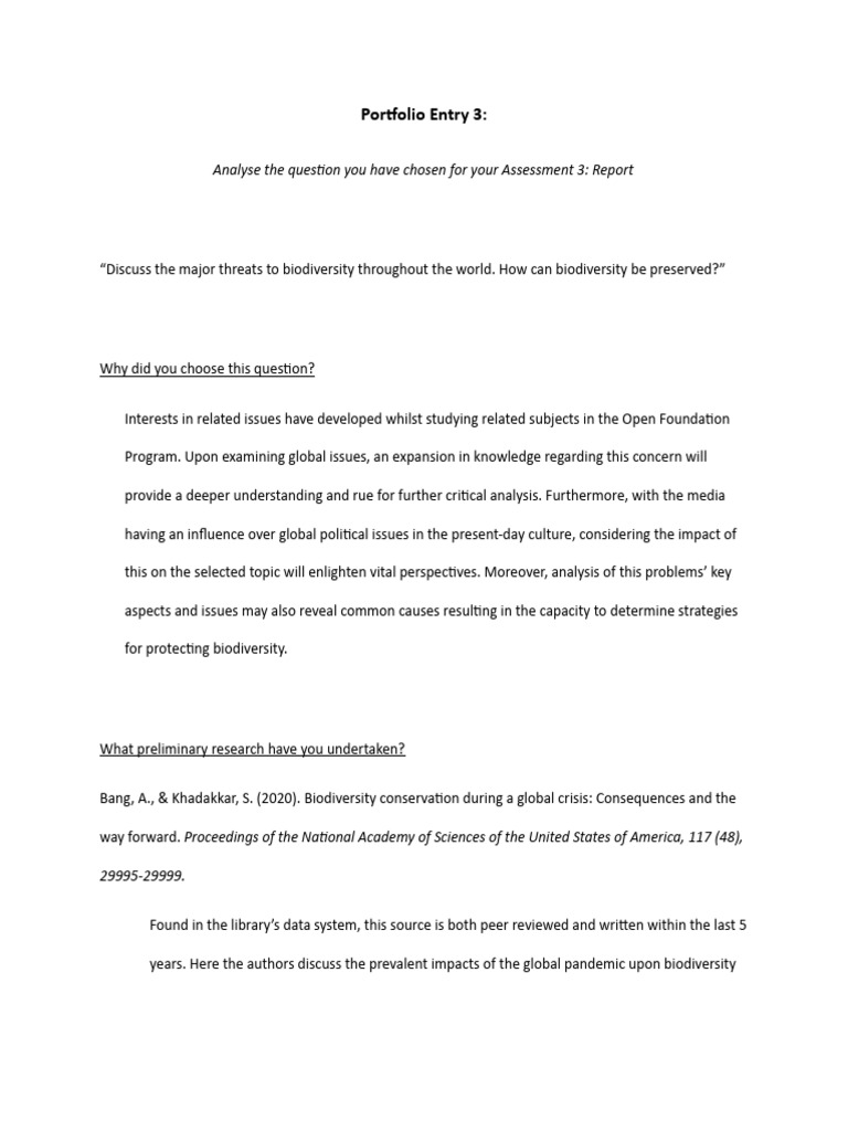 Portfolio Entry 3 | PDF