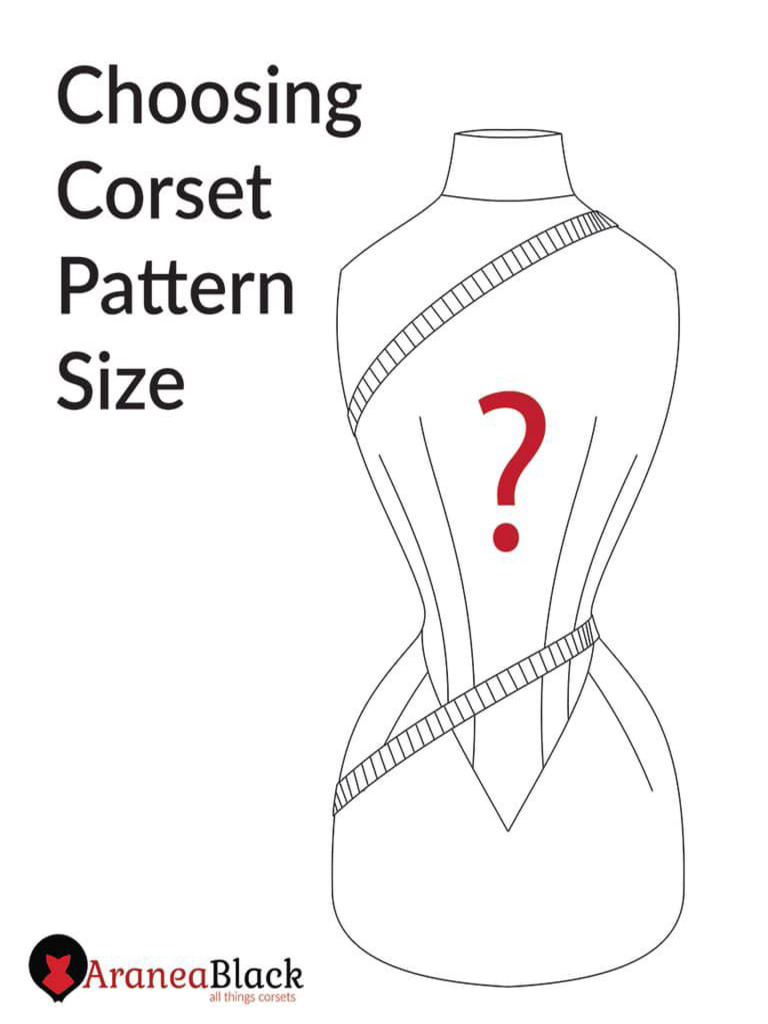 Choosing Corset Pattern Size | PDF