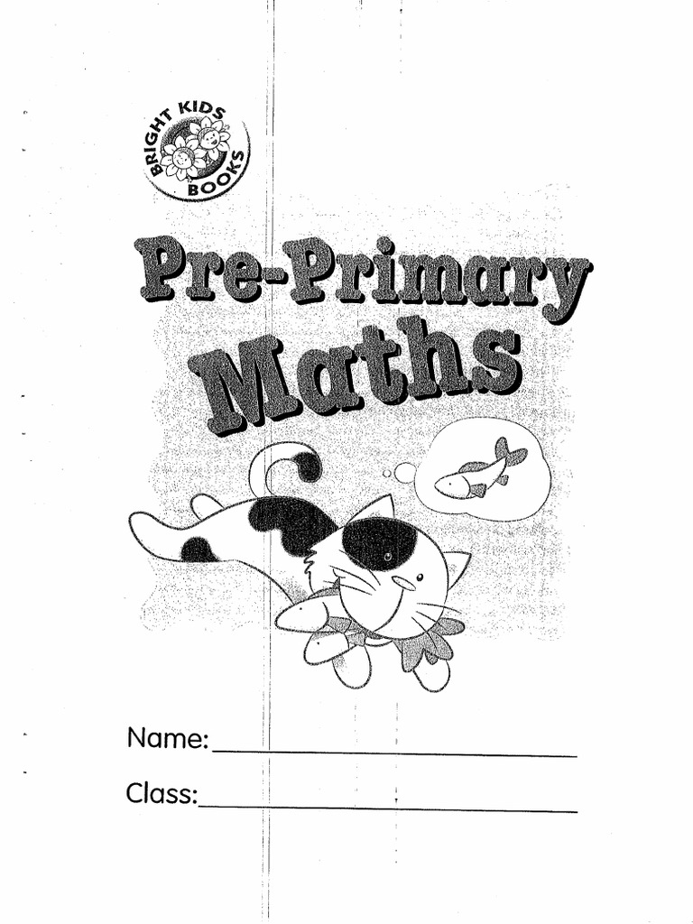Pre Primary Maths PDF