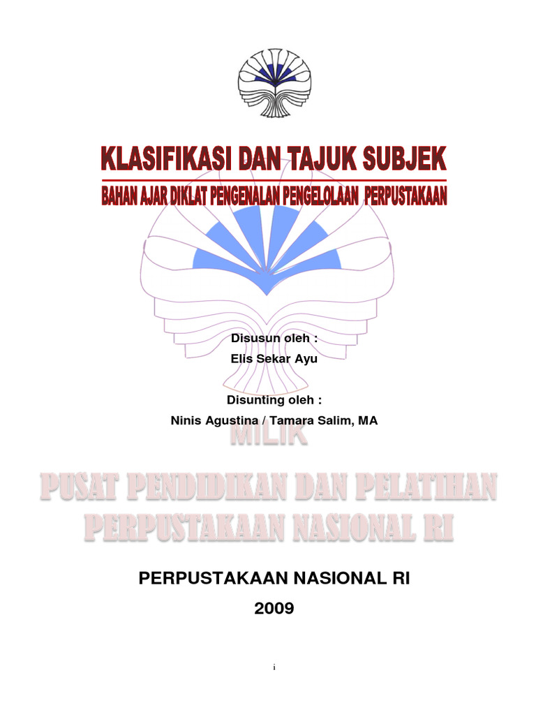 Klasifikasi Dan Tajuk Subjek | PDF | Seni
