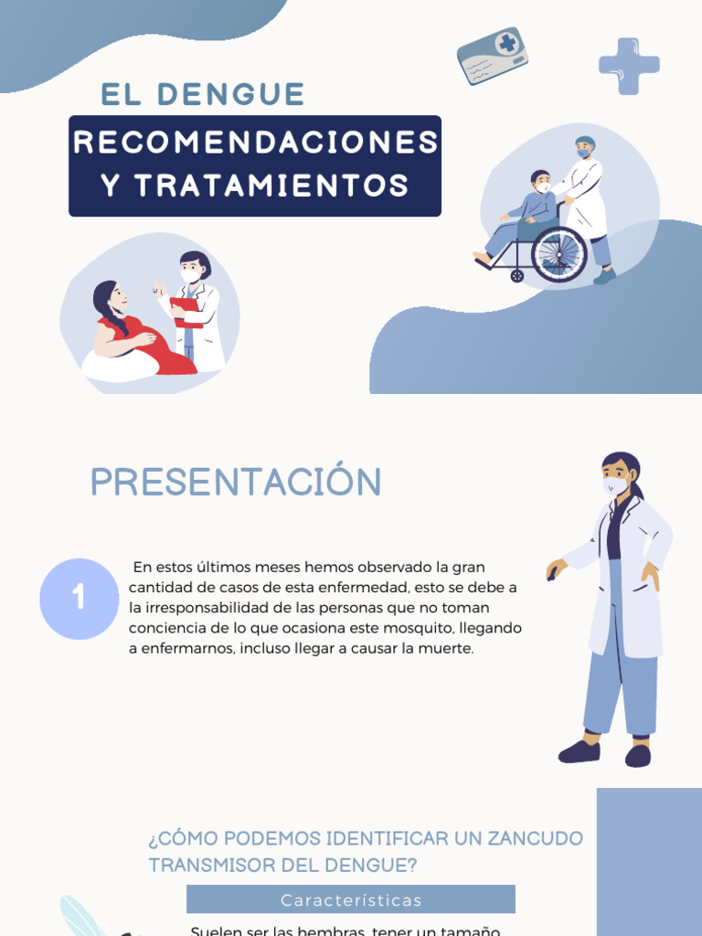 El Dengue Recomendaciones y Tratamientos. | PDF | Ciencias de la Salud ...