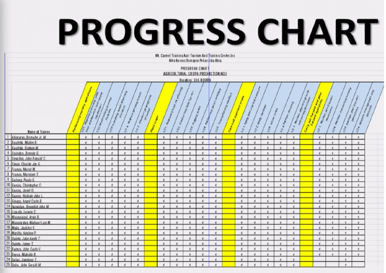 Progress Chart | PDF