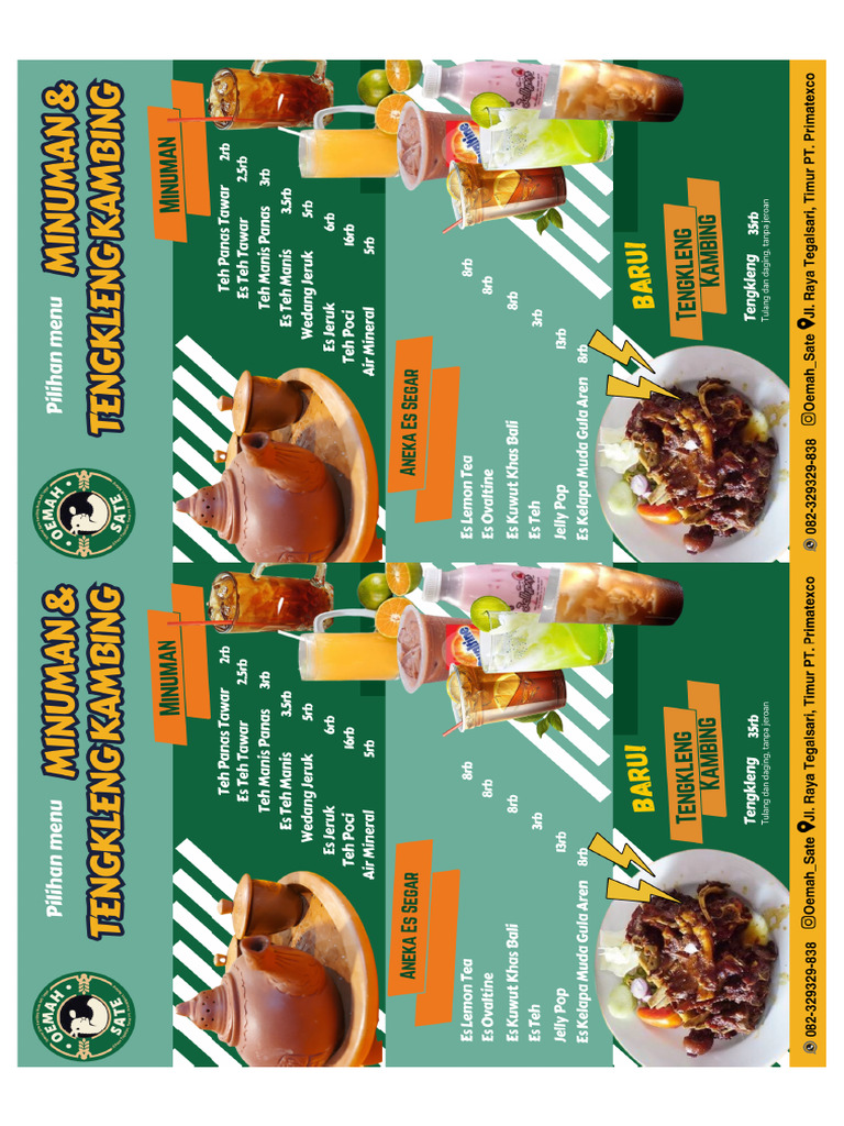 Ac260 Menu Cetak 2x | PDF