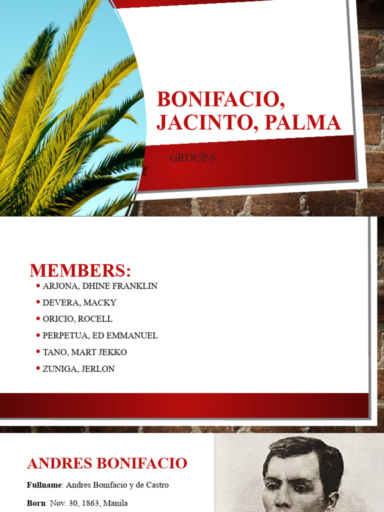 Bonifacio Jacinto Palma | PDF