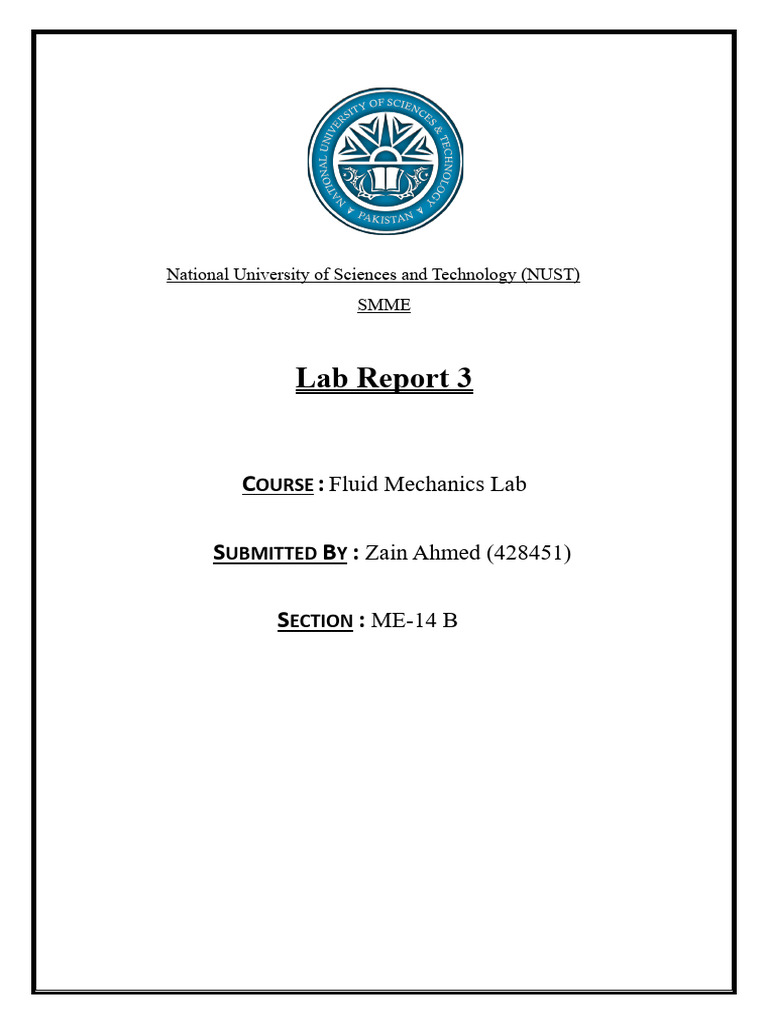 Lab 2 | PDF | Reynolds Number | Fluid Dynamics Lab 2 | PDF | Reynolds Number | Fluid Dynamics