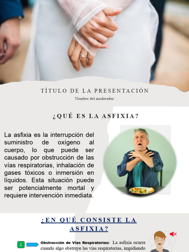 Asfixia | PDF | Respiración | Primeros auxilios