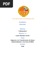 Exenciones y Obligaciones del ITBIS | PDF | Impuestos | Tarjeta de débito