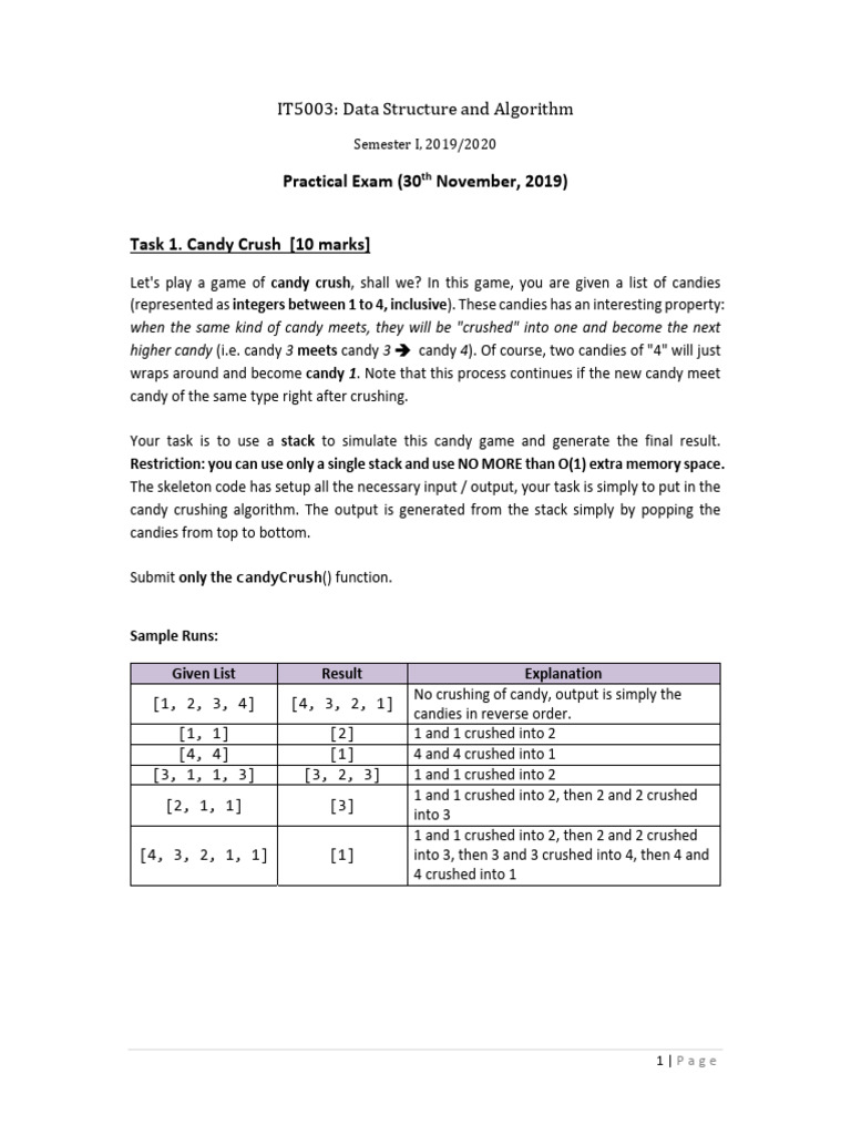 TIC5003 AY1920S1 PE | PDF | Parameter (Computer Programming) | Software Engineering