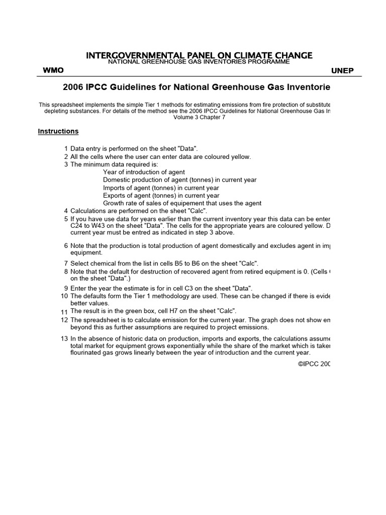 V3 An1 Calculation Example For 2F3 | PDF | Intergovernmental Panel On ...