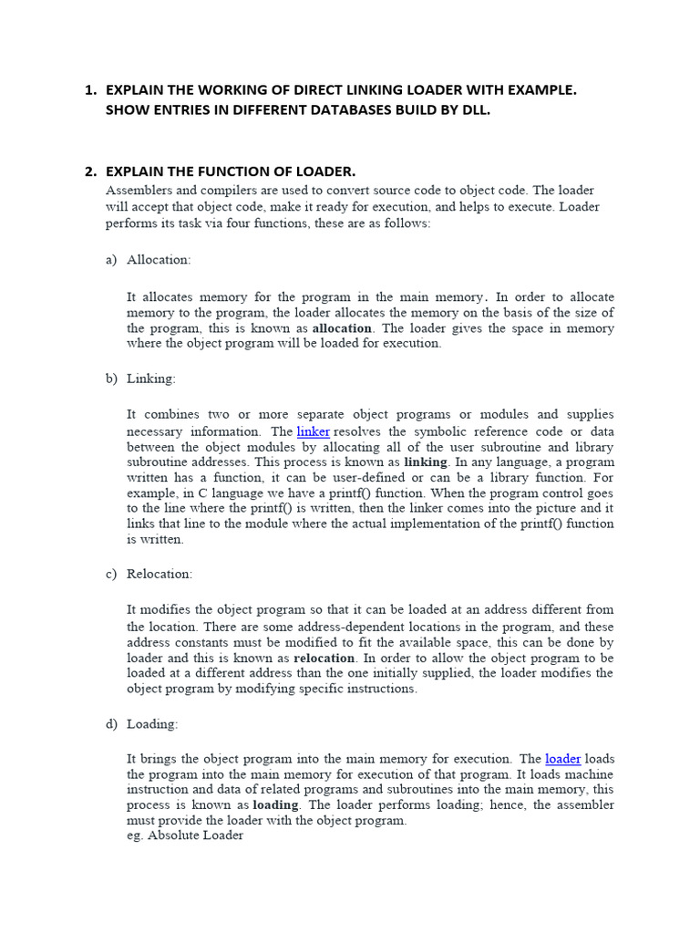 SPCC Ia2 | PDF | Library (Computing) | Computer Program