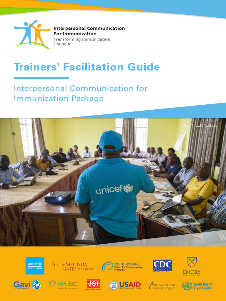 UNICEF Trainers Facilitation Guide FINAL | PDF | Vaccines | Communication