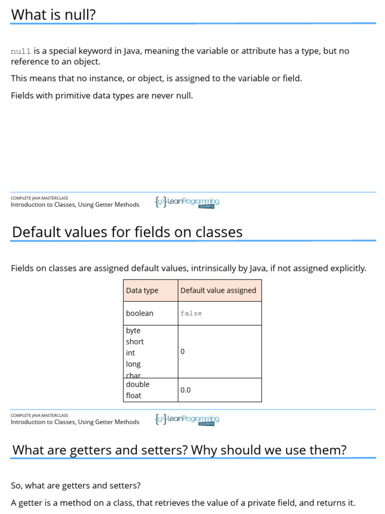 106 Slides OOP Part 1 Inheritance Introduction To Classes Using Getter Methods | PDF