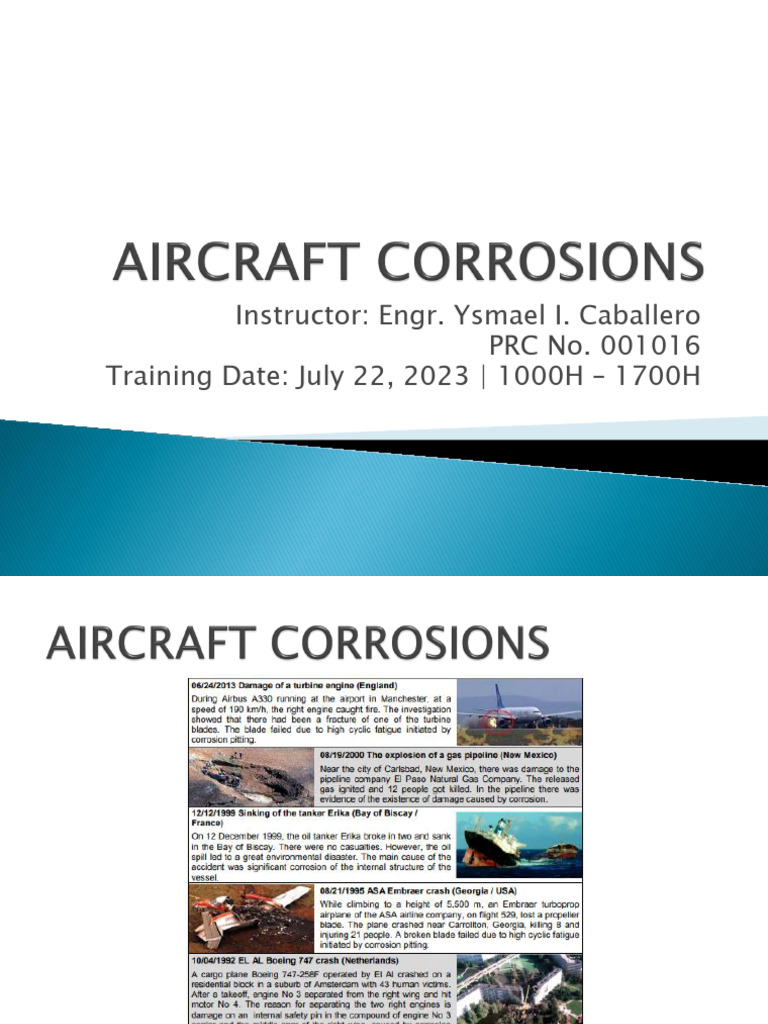 Types of Aircraft Corrosion Explained | PDF | Corrosion | Electrochemistry
