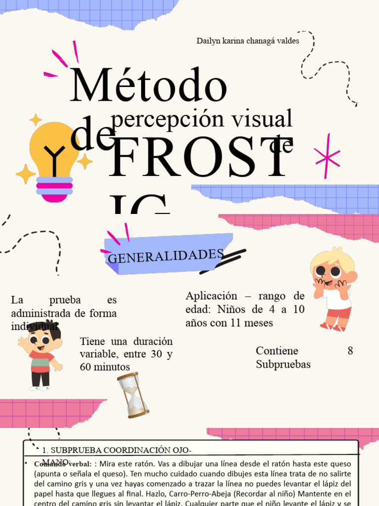 Metodo de Frostig | PDF
