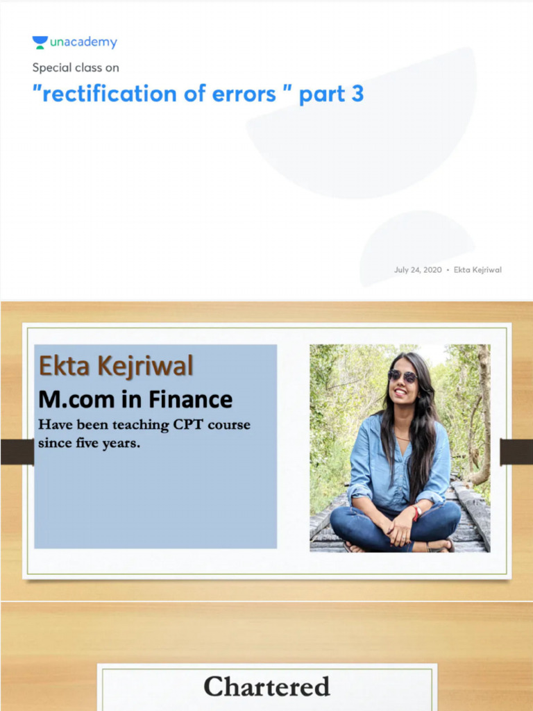 Rectification of Errors Part 3 No Anno | PDF