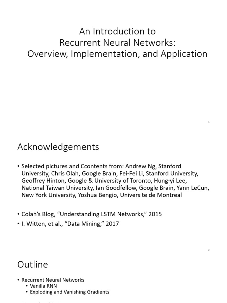 RNN LSTM | Download Free PDF | Artificial Neural Network | Neuroscience
