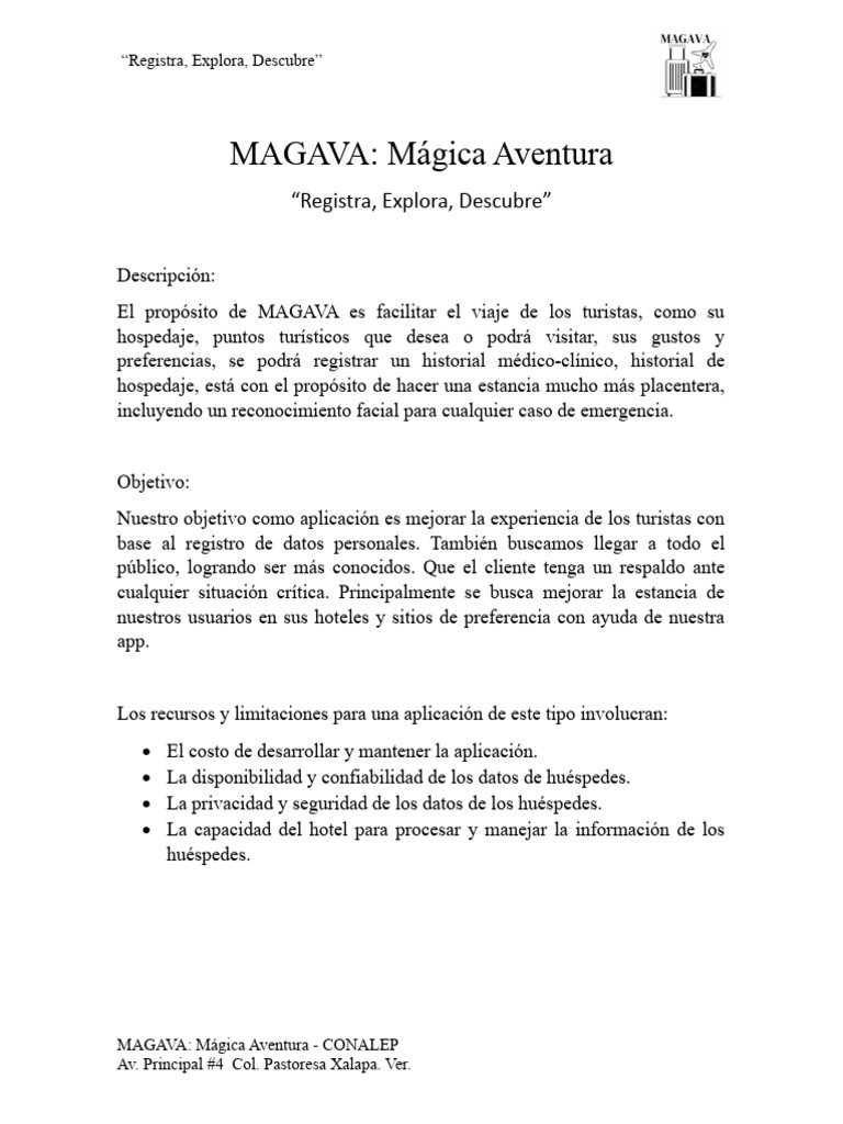 MAGAVA | PDF | Marketing | Bases de datos