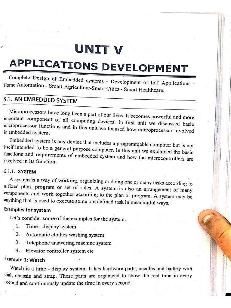 Es and Iot Unit 5 | PDF