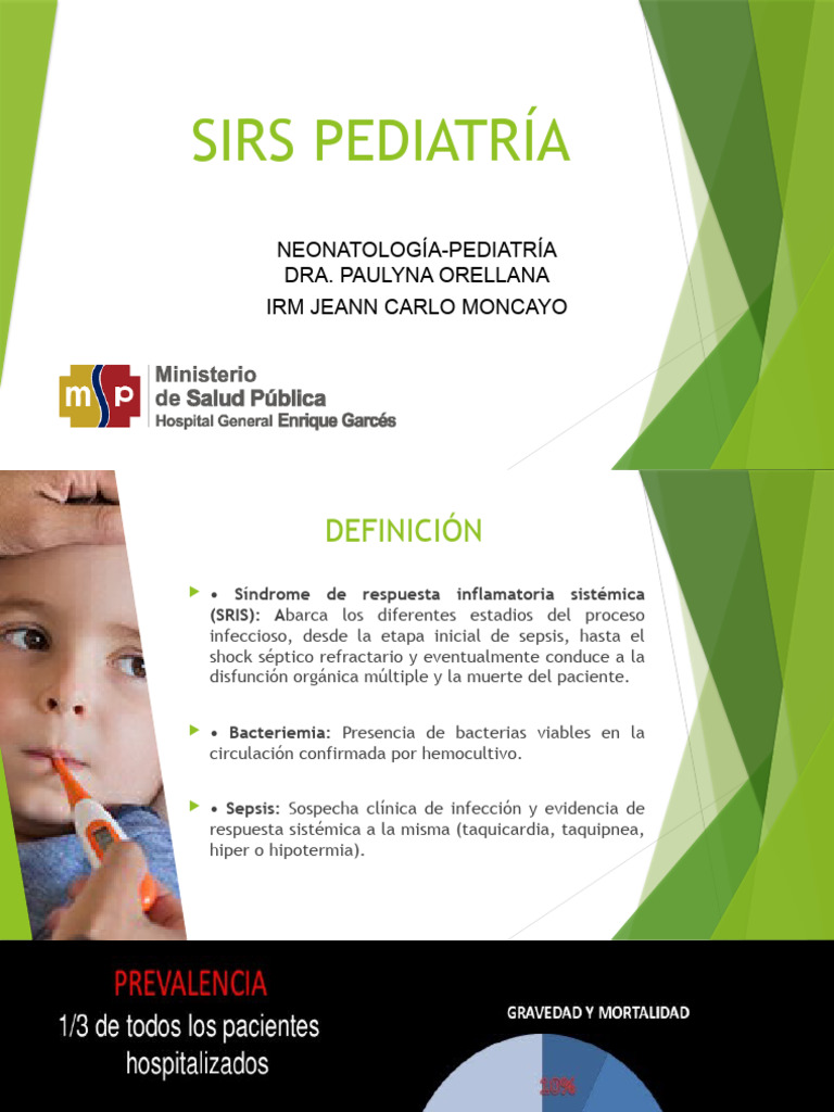 Sirs Pediatría | PDF | Inflamación | Septicemia