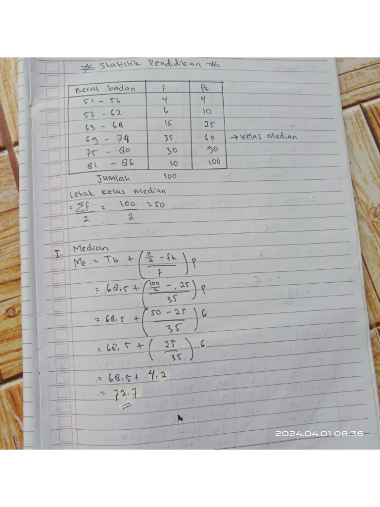 Jawaban Middle Test Riena | PDF
