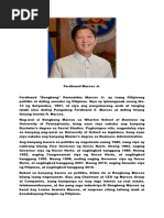 Talambuhay Ni Rodrigo Duterte | PDF