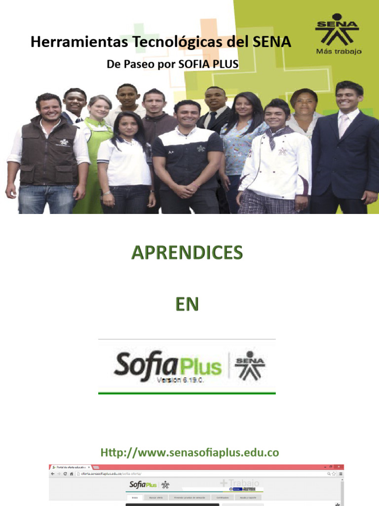 Herramientas de SOFIA Plus SENA | PDF