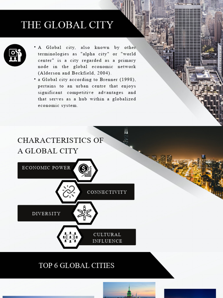 Global City | PDF | Cost Of Living | Sustainability
