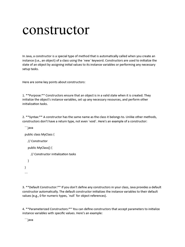 Overloading, Constructors and Decisionmaking | PDF | Programming ...