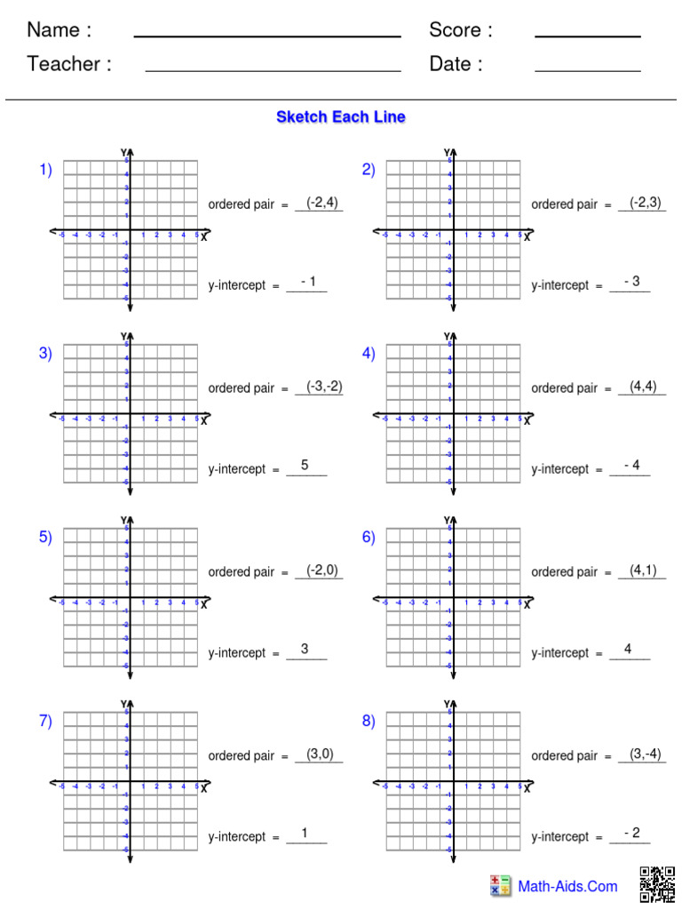 Algebra1 Func Graph Intercept PT | PDF | Mathematical Relations | Mathematical Analysis