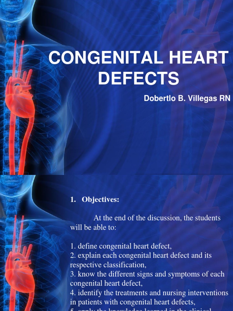 Congenital Heart Defects Ppt | Congenital Heart Defect | Heart