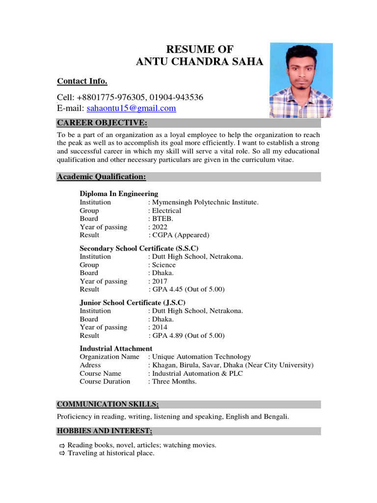 Personal CV | PDF