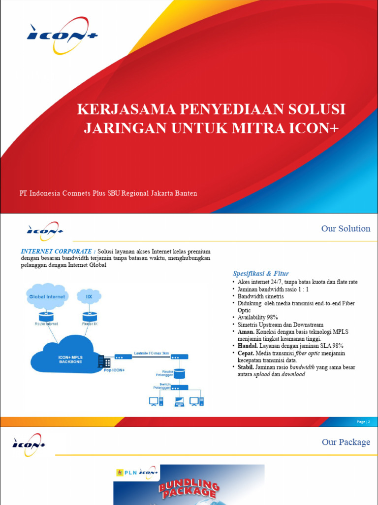 Kerjasama Mitra & Icon+ | PDF